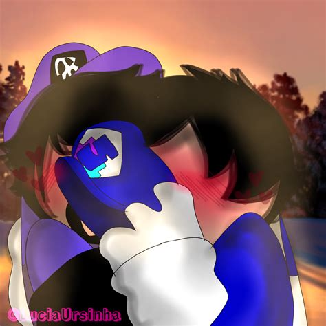 Smg4 X Smg3 Kiss By Luciaursinha On Deviantart