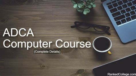 Adca Course Details Full Form Syllabus Fees Jobs