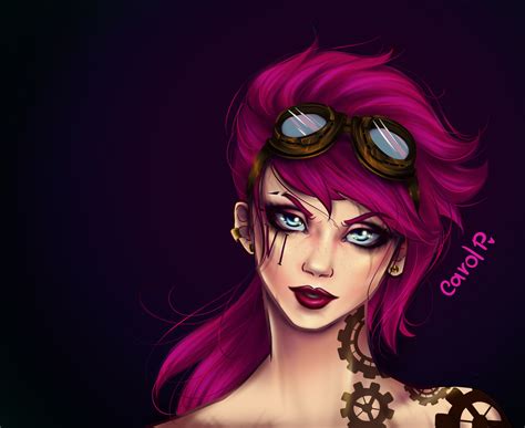 Artstation Vi League Of Legends Fan Art