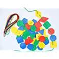 Creamore Crafts 30 Large Sorting Buttons 4 Threading Laces