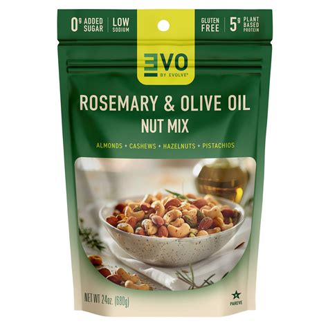 Evo Rosemary Nut Mix 24 Ounce Bag 897 At Costco