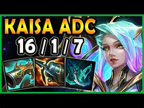 Kaisa Vs Jhin ADC Korea Master Patch YouTube