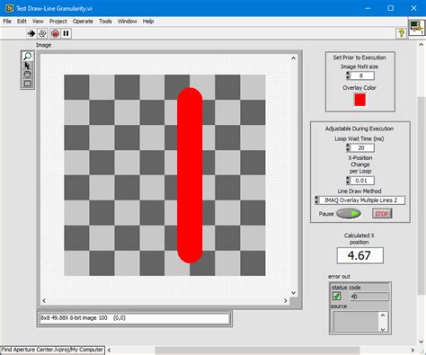 Solved Imaq Overlay Line Positioning Accuracy And Function