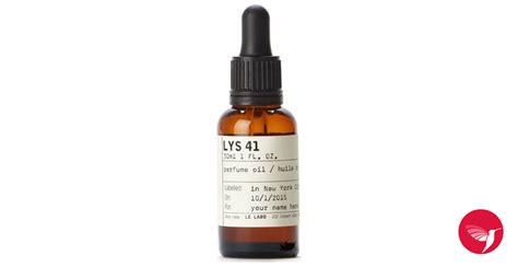 Lys 41 Perfume Oil Le Labo عطر A Fragrance للجنسين