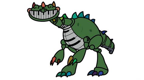 Pianosaurus Poppies Play Time Drawings
