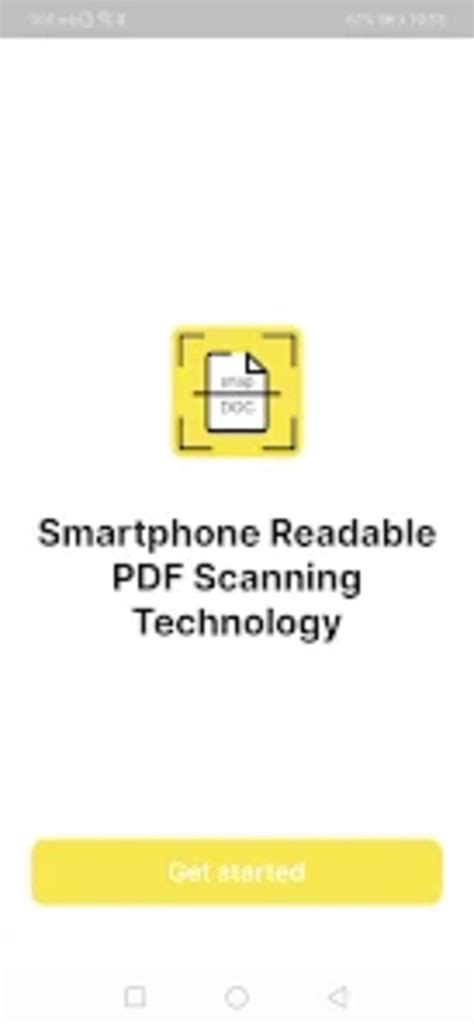 Snapdoc Document Scanner App For Android Download
