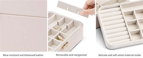 Amazon Vlando 2 Layer Jewelry Box Valentines Day Gifts For Her