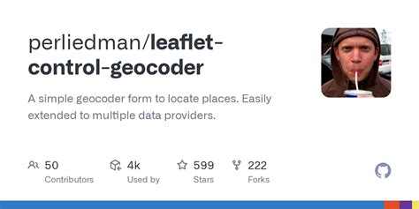 Github Perliedmanleaflet Control Geocoder A Simple Geocoder Form To