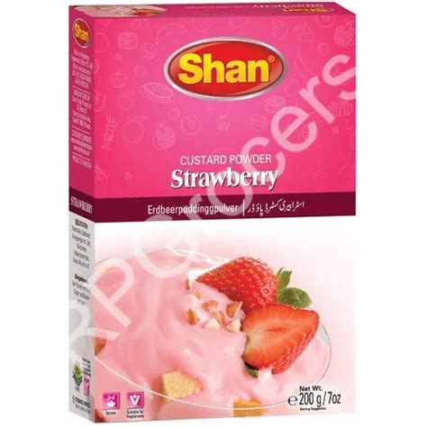 Shan Strawberry Custard Powder G Rp Grocers