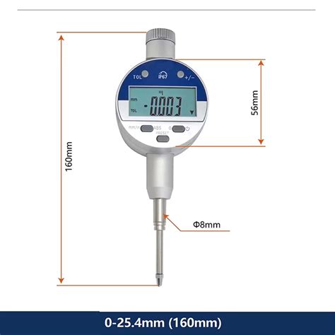 Digital Dial Guage 0 001 Mm Geotechtronics