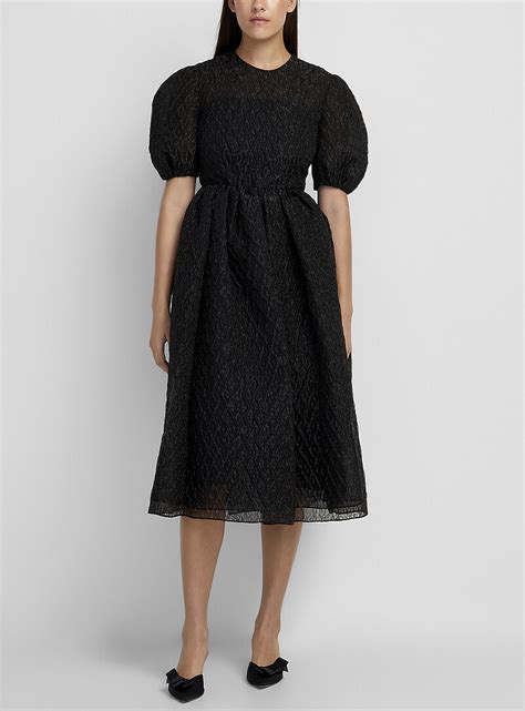 La Robe Organza à Manches Ballon Erdem Longues Simons