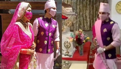 टीवी एक्टर मनीष रायसिंघन और एक्ट्रेस संगीता चौहान ने रचाई शादी देखें