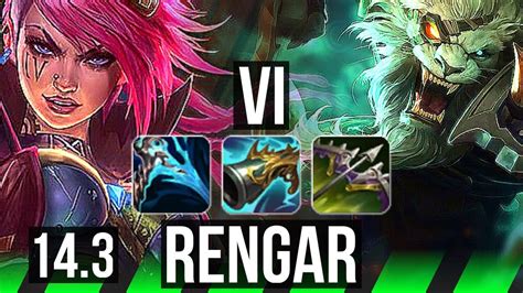Vi Vs Rengar Jng 400 Games 1347 Rank 11 Vi Tr Challenger