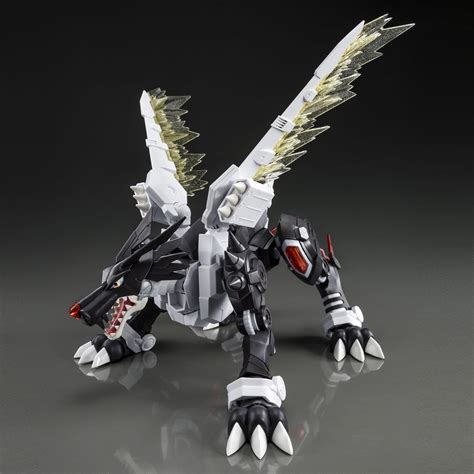 Digimon Adventure Figure Rise Standard Amplified Metalgarurumon Black Ver Bandai Spirits