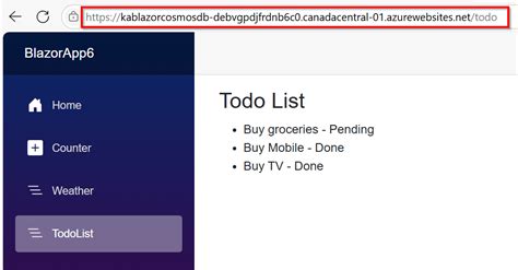 C How To Make Cosmosdb Work With An Azure Web App Stack Overflow