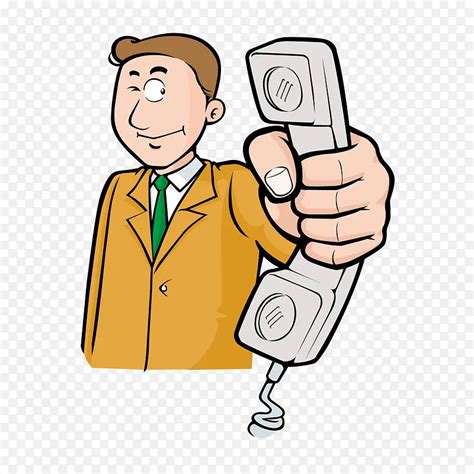 卡通人物打电话png图片素材下载图片编号10750819 Png素材网