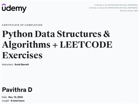 pavithra dhyalan on linkedin pythonprogramming datastructures