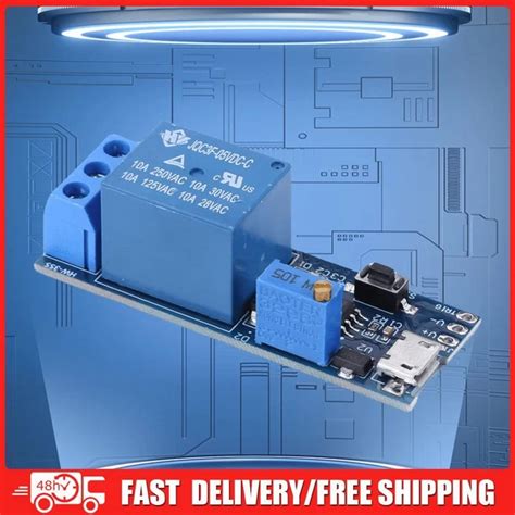 Time Delay Relay Module Conduction Relay Module Wide Voltage For
