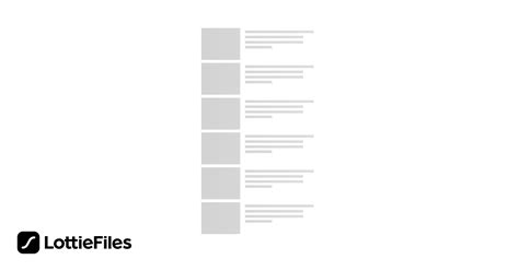 Free Skeleton Frame Loading Animation By Henry Chen Lottiefiles