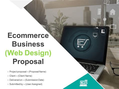 Ecommerce Business Web Design Proposal Powerpoint Presentation Slides Presentation Graphics