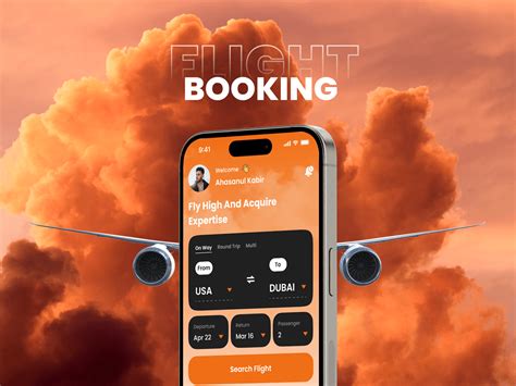 Flight Booking App Ui Behance