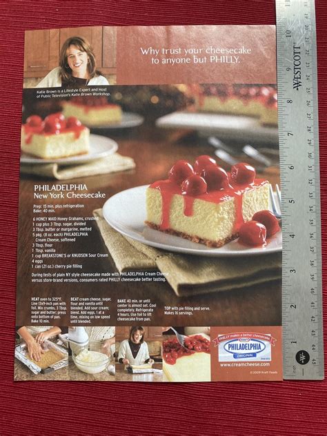 Philadelphia Cream Cheese Cake Recipe
