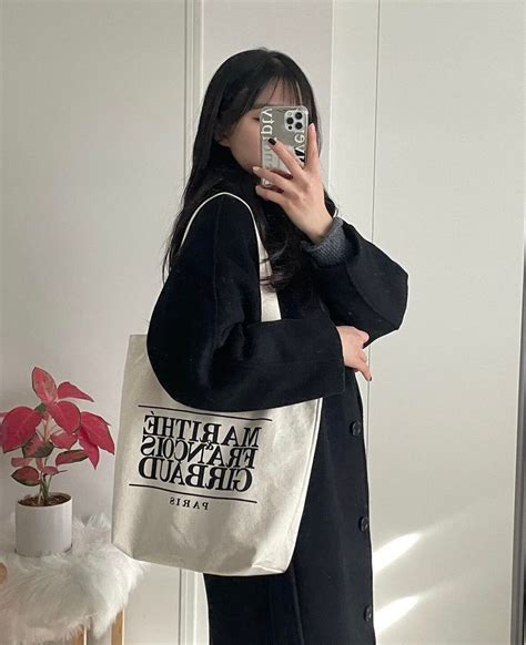 Marithe Francois Girbaud Classic Logo Eco Bag Belle Korea