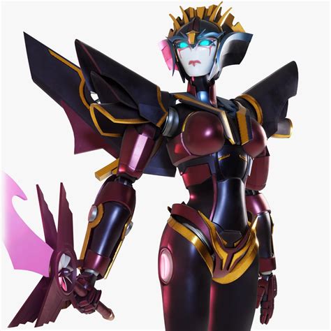 3d Windblade Transformers Prime Model Turbosquid 1800759