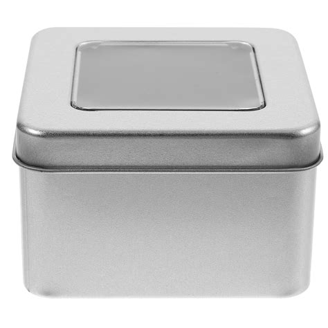 Strandchic Food Tin Box Empty Tin Tinplate Storage General Users