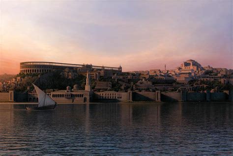 6th Century Constantinople European Side Historical Peninsula If You Were To Take A Boat From