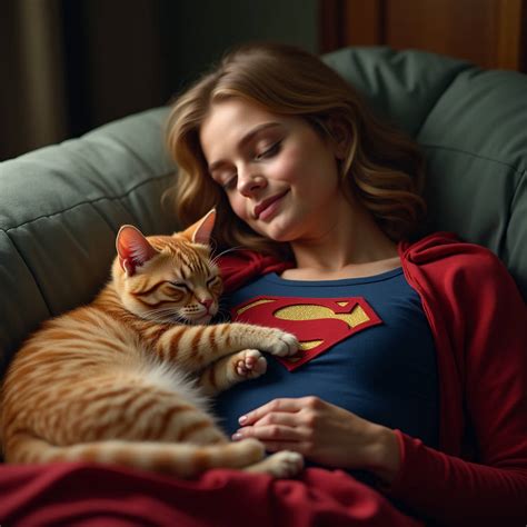 Flux Test Supergirl And Streaky 6 By Elodtrebor On Deviantart
