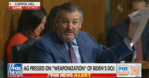 Ted Cruz Erupts On Merrick Garland Over Doj School Memo