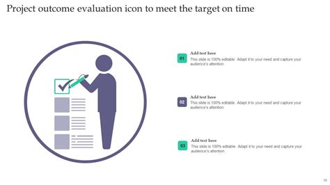 Project Outcome Evaluation Ppt Powerpoint Presentation Complete Deck With Slides