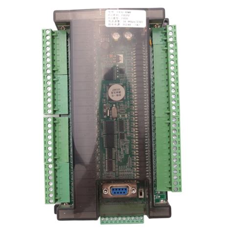 yrjn fx3u 48mr rs485 real time clock 24 input 24 relay output 6