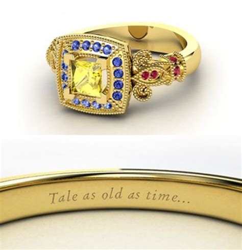 You Can Now Buy Disney Princess Inspired Engagement Rings Fashion Journal