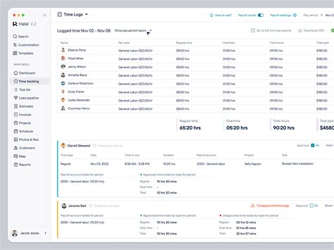 Time Tracking By Masum Parvej For Halal Lab On Dribbble