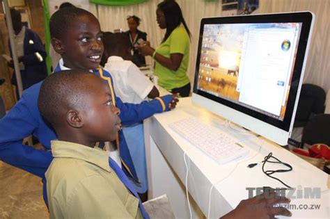 President Launches An E Learning Programme He Hopes Zim Achieves E Learning Capacity In