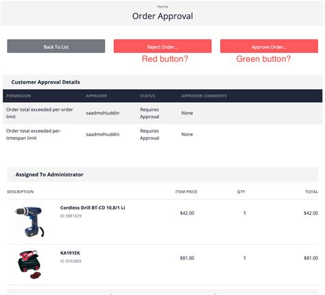 Approval Action Buttons Are Not Semantic In Style Issue 9359 SAP