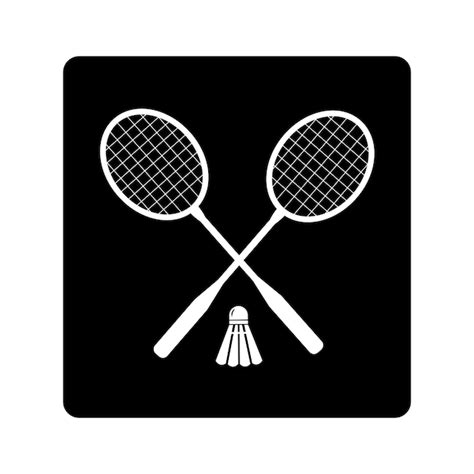 Premium Vector Badminton Racket Icon