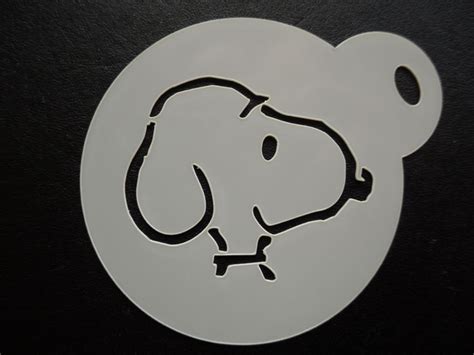 Snoopy Stencil Peanuts Comic Strip Snoopy Standing Die Cut Figure