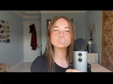 Asmr Gum Chewing Subtitulos Espa Ol Youtube