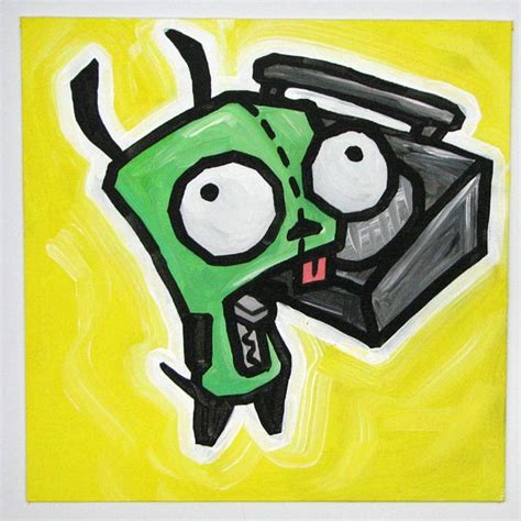 Ali S Art Adventures GIR From Invader Zim