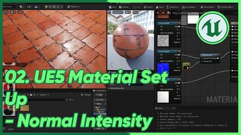 ue5 material shader 2 normal intensity youtube