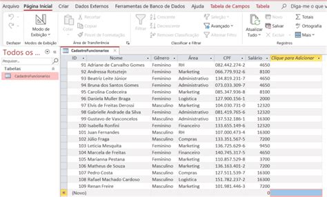 Banco De Dados Com Vba Parte Integra O Do Vba Com Access
