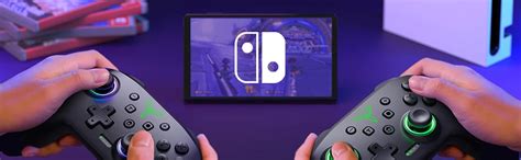 Dinofire Wireless Bluetooth Rgb Controller For Nintendo Switchswitch