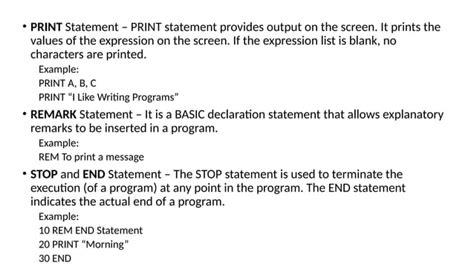 Basic Programming Language Presentationpptx Free Download