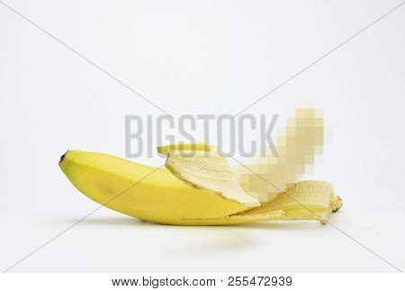 Half Naked Banana Pixels 18 Safe Sex Symbol Image Stock Photo 255472939