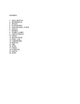 FOSS SCIENCE Th Grade ENERGY Force And Energy