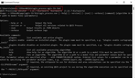 Running QGIS Processing Tools On The Command Line With Qgis Process Spatial Thoughts
