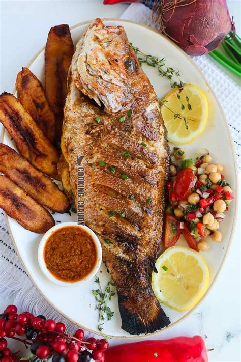 Caribbean Grilled Red Snapper Cooking With Claudy